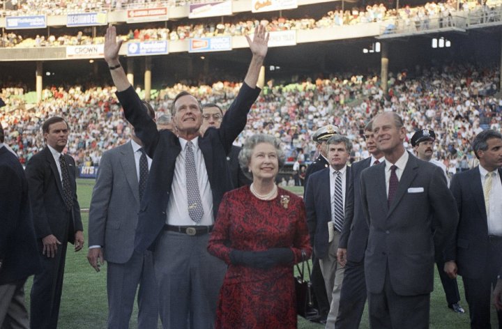 Play Ball! George H.W. Bush, Baseball, and the Queen of England ...